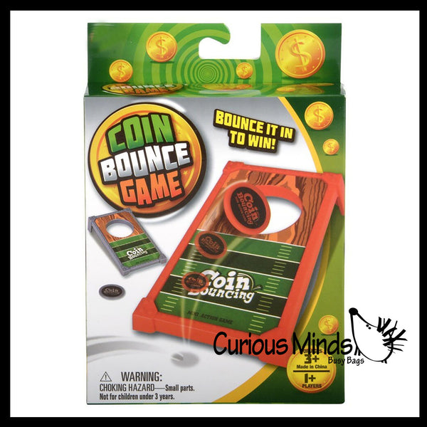 Mini Finger Flick Cornhole Tabletop Sports Coin Toss Game - Mini Board ...