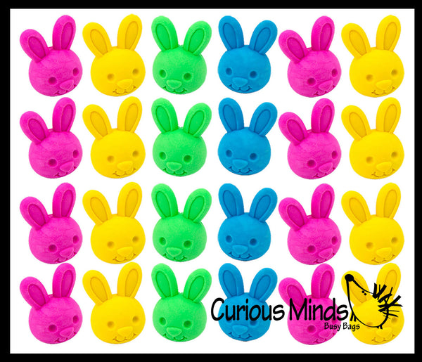 Bunny 3D Erasers - Tiny Easter Bunnies - Cute Mini Erasers - Bulk Anim ...