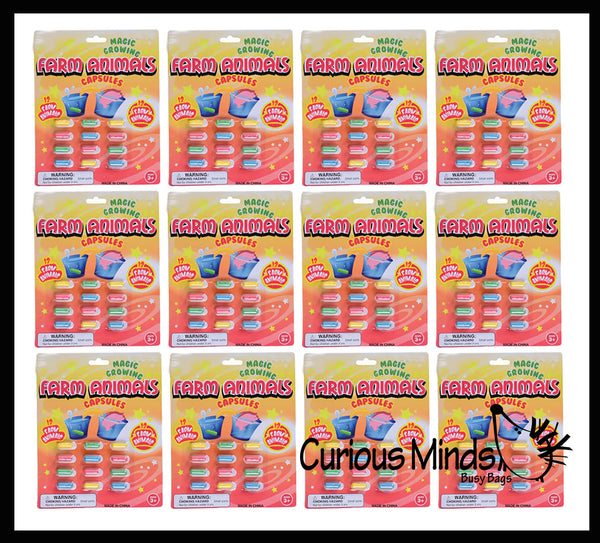 Sponge Capsules - Place in Water and Little Sponge Animals Come Out ...