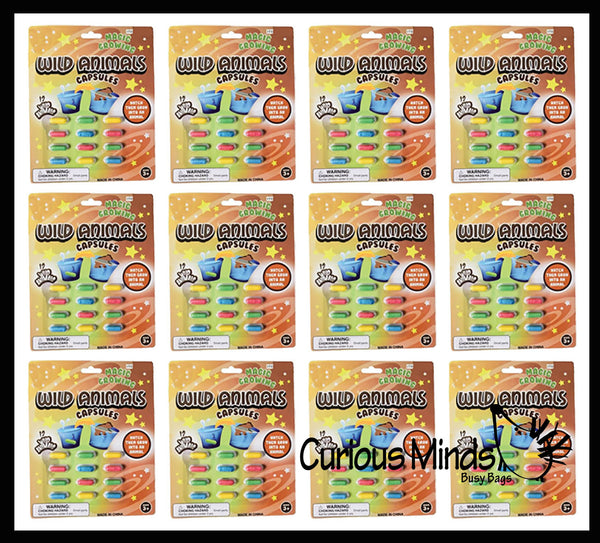 Sponge Capsules - Place in Water and Little Sponge Animals Come Out ...