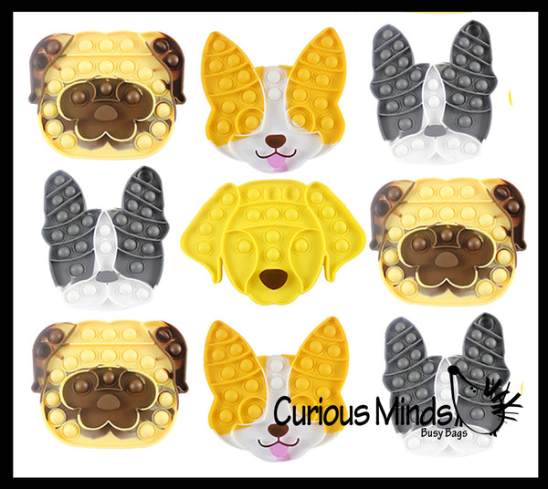 BULK - WHOLESALE - SALE - Cute Dog Animal Theme Bubble Pop Game - Sili ...