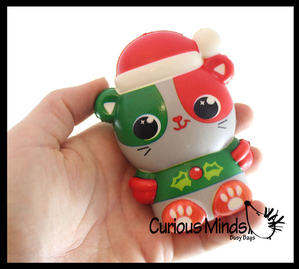 Winter Animal Themed Slow Rise Squishy Toys - Memory Foam Squish Stres ...