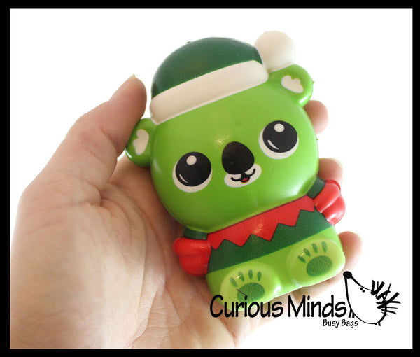 Winter Animal Themed Slow Rise Squishy Toys - Memory Foam Squish Stres ...