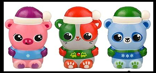 Winter Animal Themed Slow Rise Squishy Toys - Memory Foam Squish Stres ...