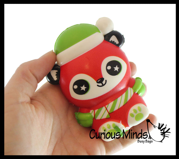 Winter Animal Themed Slow Rise Squishy Toys - Memory Foam Squish Stres ...