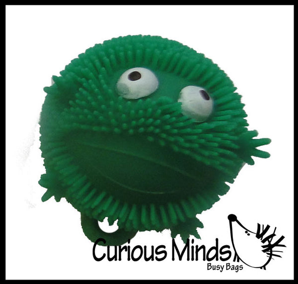 Cute 3" Animal Puffer Ball - Sensory Fidget Toy | Curious Minds Busy Bags