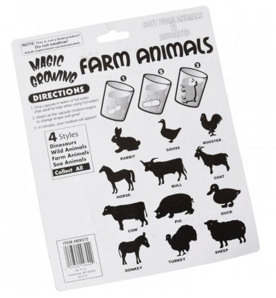 Sponge Capsules - Place in Water and Little Sponge Animals Come Out ...