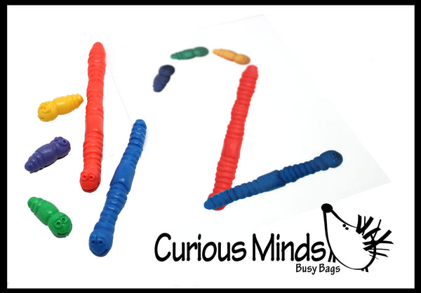 Busy Bag: Learn Letters and Numbers with Worms! | Curious Minds Busy Bags
