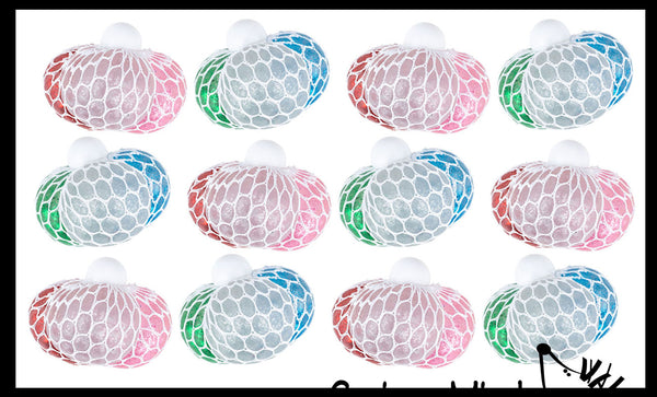 LAST CHANCE - LIMITED STOCK - Tri-Color - 3 Color Bubble Mesh Balls ...
