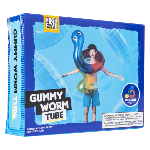 Gummy Worm Pool Float Noodle Inflatable Tube | Curious Minds Busy Bags