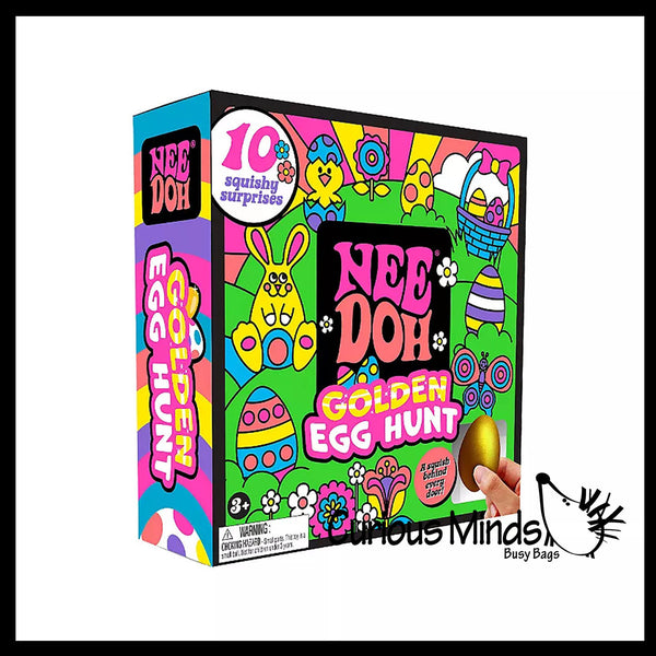 NeeDoh Easter Golden Egg Hunt Advent Calendar Relaxing Sensory Fidget ...