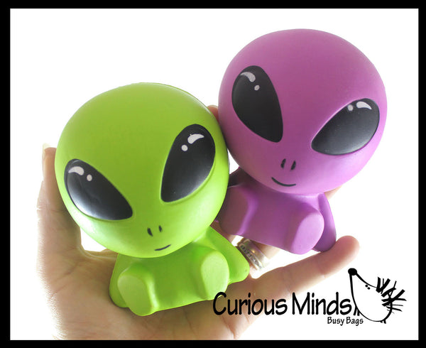 Alien Squishy Slow Rise Foam - Scented Sensory, Stress, Fidget Toy Mem ...