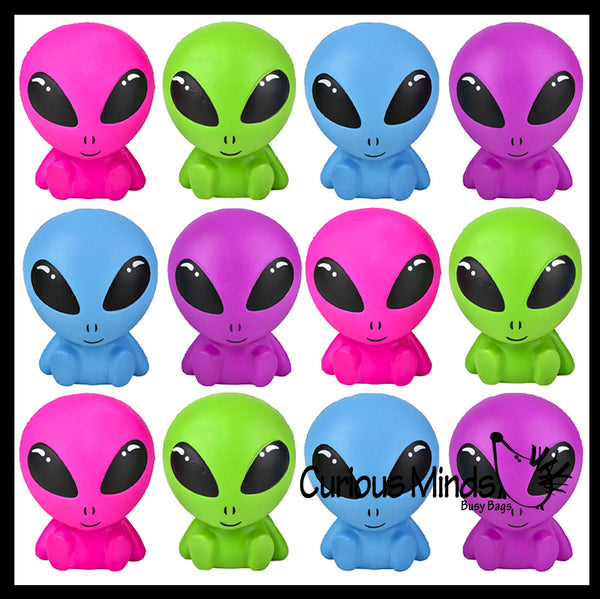 Alien Squishy Slow Rise Foam - Scented Sensory, Stress, Fidget Toy Mem ...