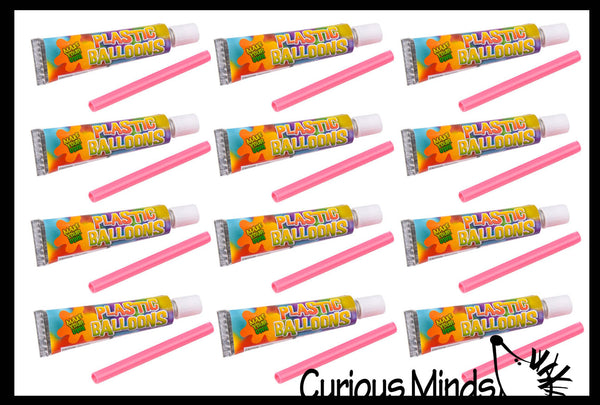 Plastic Balloons - Balloonies - Retro Toy - Blow Plastic Bubbles ...