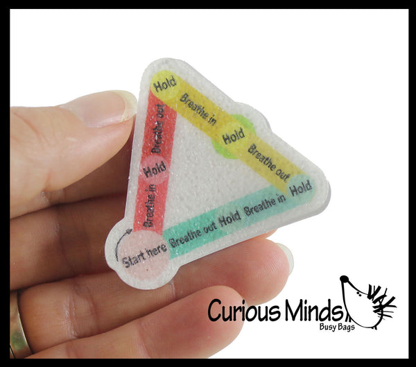 Textured Stickers - Calming Fidget Breathing Relaxing - Rub Calm Senso ...