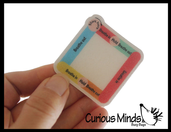 Textured Stickers - Calming Fidget Breathing Relaxing - Rub Calm Senso ...