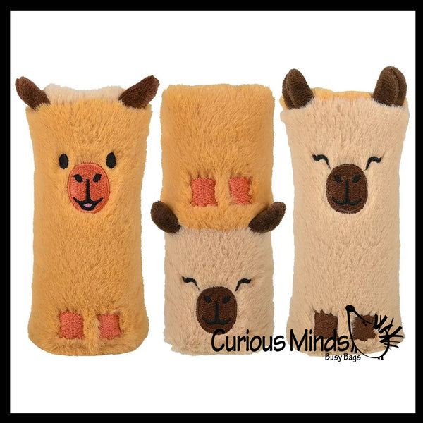 NEW - Capybara Fidget Set of 3 - Slow Rise Squishy Toy - Water Wiggler ...