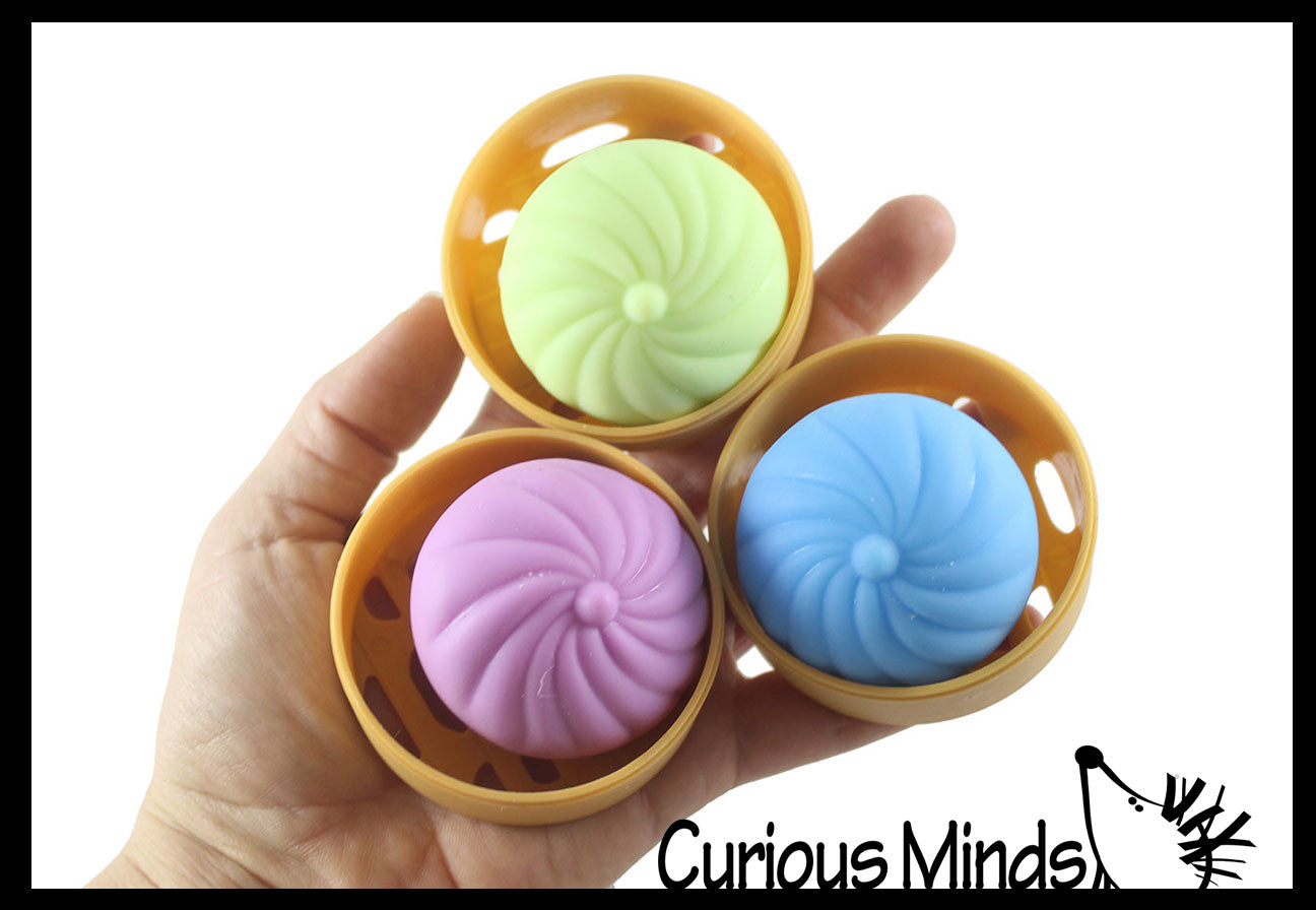Doh Dumpling Dim Sum - Ultra Squishy Relaxing Sensory Fidget Stress To ...