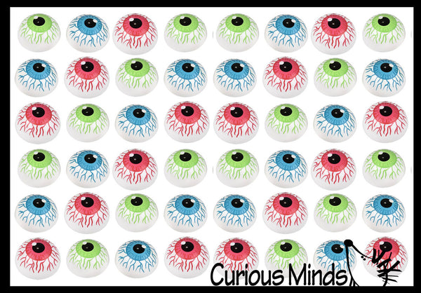 NEW - Eye Dome Poppers Party Favors - Eyeball Gross - Doctor, Optometr ...