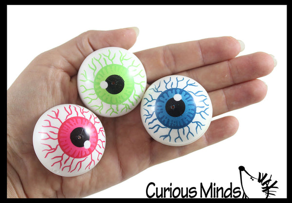 NEW - Eye Dome Poppers Party Favors - Eyeball Gross - Doctor, Optometr ...