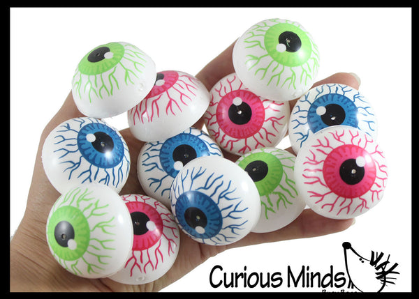 NEW - Eye Dome Poppers Party Favors - Eyeball Gross - Doctor, Optometr ...