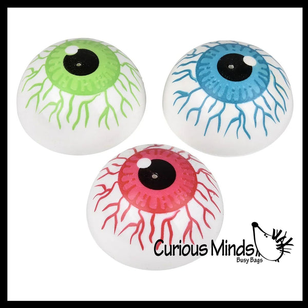 NEW - Eye Dome Poppers Party Favors - Eyeball Gross - Doctor, Optometr ...