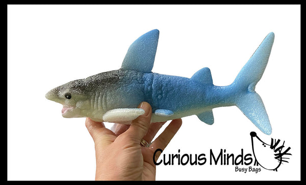 Jumbo Grow a Shark in Water - Add Water and it Grows - Critter Toy Bat ...