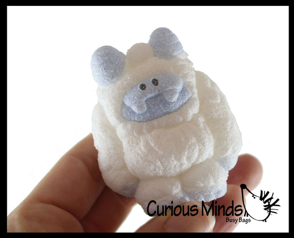 Hatch and Grow a Yeti Egg in Water - Add Water and it Grow - Critter T ...