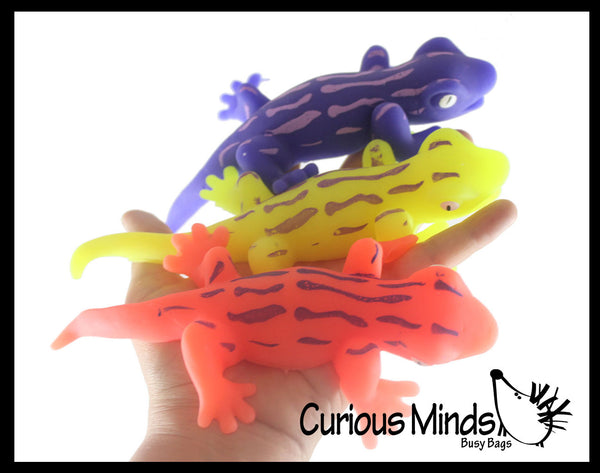 Colorful Scented Soft Wiggly Reptiles Animals - Mochi Floppy and Squis ...