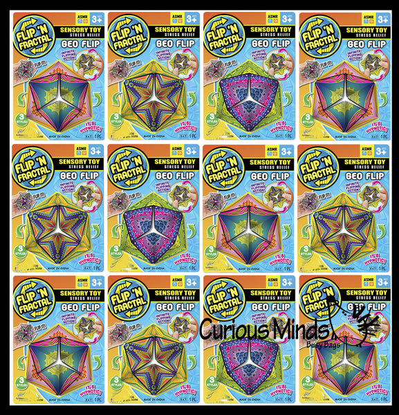 Infinity Flip and Fold Optical Illusion Fidget - Magic Endless Folding ...