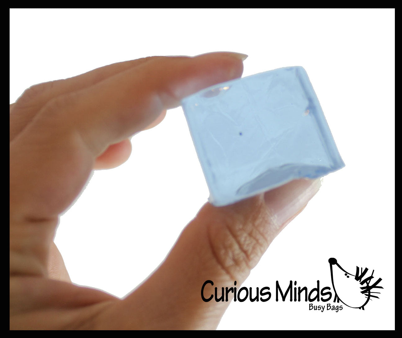 Jello Ice Cube Squishy Fidget Toy Thick Gel Wiggly And Jiggly Gummy Curious Minds Busy Bags