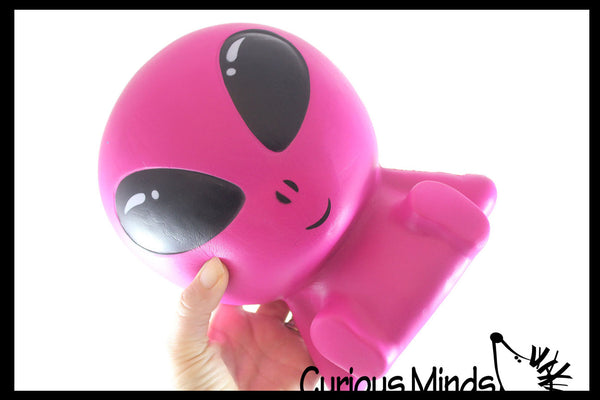 NEW - Jumbo 9" Alien Squishy Slow Rise Foam - Sensory, Stress, Fidget ...