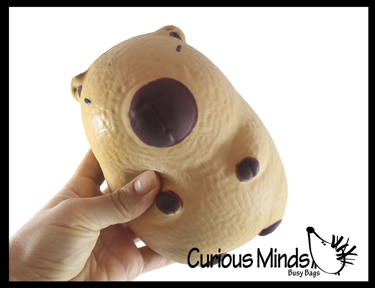 NEW - Jumbo Capybara Doh Filled Squishy Squeeze Stress Ball Soft Doh F ...