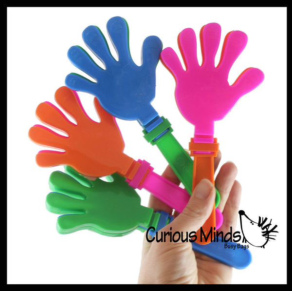 NEW - Large Hand Clapper Clacker Noise Maker Clicker Clap Toy - Fun Cl ...