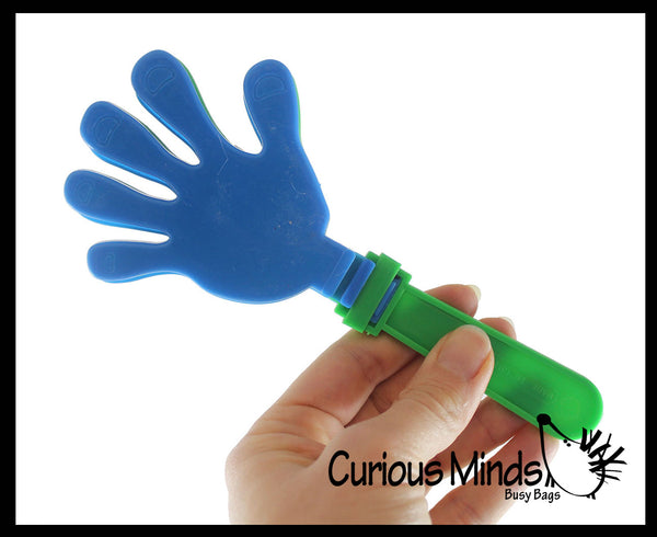NEW - Large Hand Clapper Clacker Noise Maker Clicker Clap Toy - Fun Cl ...