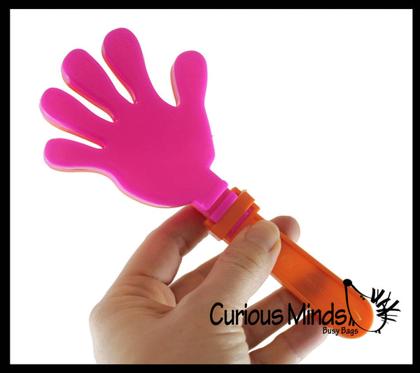 NEW - Large Hand Clapper Clacker Noise Maker Clicker Clap Toy - Fun Cl ...