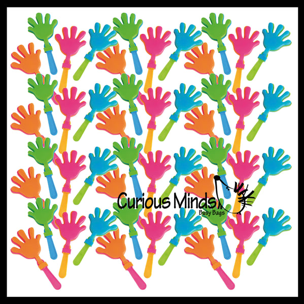 NEW - Large Hand Clapper Clacker Noise Maker Clicker Clap Toy - Fun Cl ...