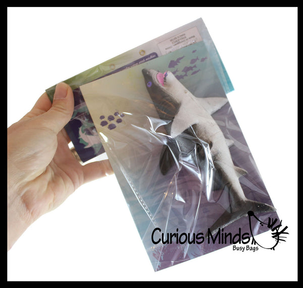 Jumbo Grow a Shark in Water - Add Water and it Grows - Critter Toy Bat ...