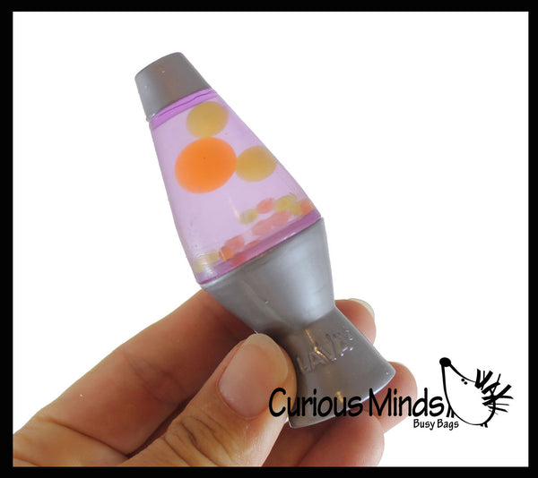 NEW - Mini Lava Lamp Squish and Flow Stress Ball Nee Doh. Squeeze to P ...