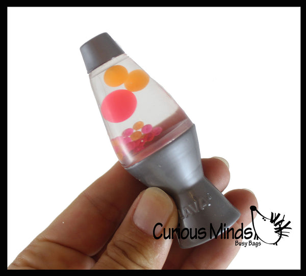 NEW - Mini Lava Lamp Squish and Flow Stress Ball Nee Doh. Squeeze to P ...