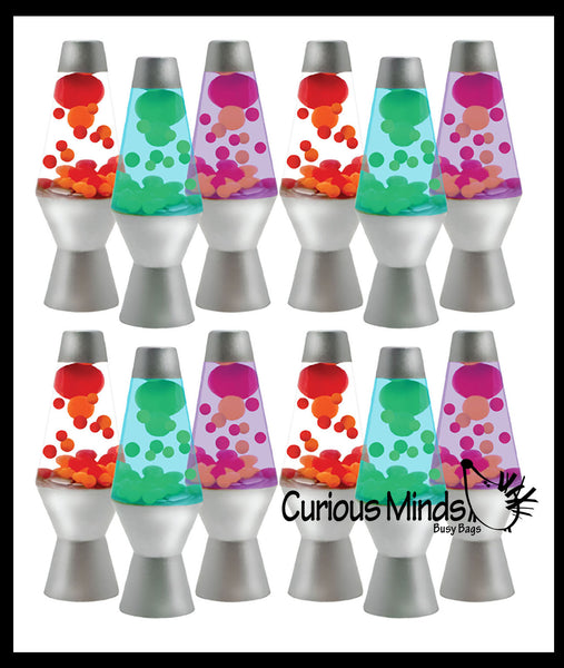 NEW - Mini Lava Lamp Squish and Flow Stress Ball Nee Doh. Squeeze to P ...