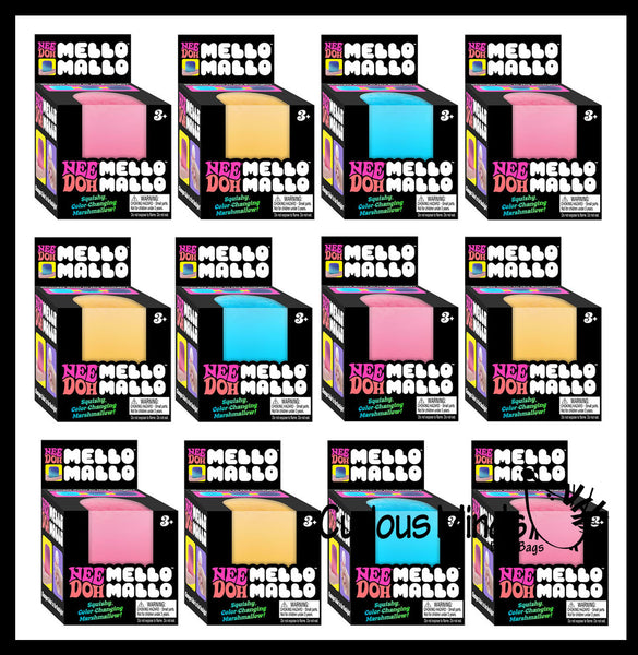 NEW - NeeDoh Mello Mallo Soft Doh Filled Stretch Ball - Ultra Squishy ...