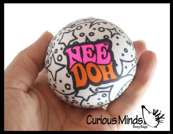 NeeDoh Press-Doh Blank Black and White Color Changing Soft Doh Filled ...