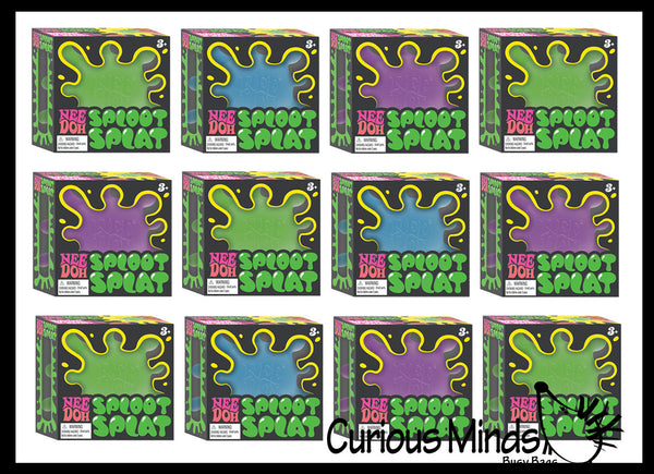 NeeDoh Sploot Splat Sugar Ball - Thick Glue/Gel Stretch Ball - Ultra S ...