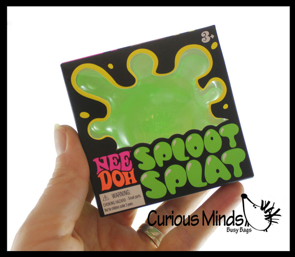 IN STOCK - NeeDoh Sploot Splat Sugar Ball - Thick Glue/Gel Stretch Bal ...