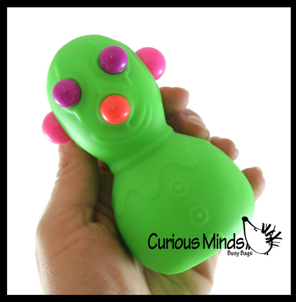 IN STOCK - Needoh Panic Pete - Bright Color Pop Out Eyes and Ears - Sq ...