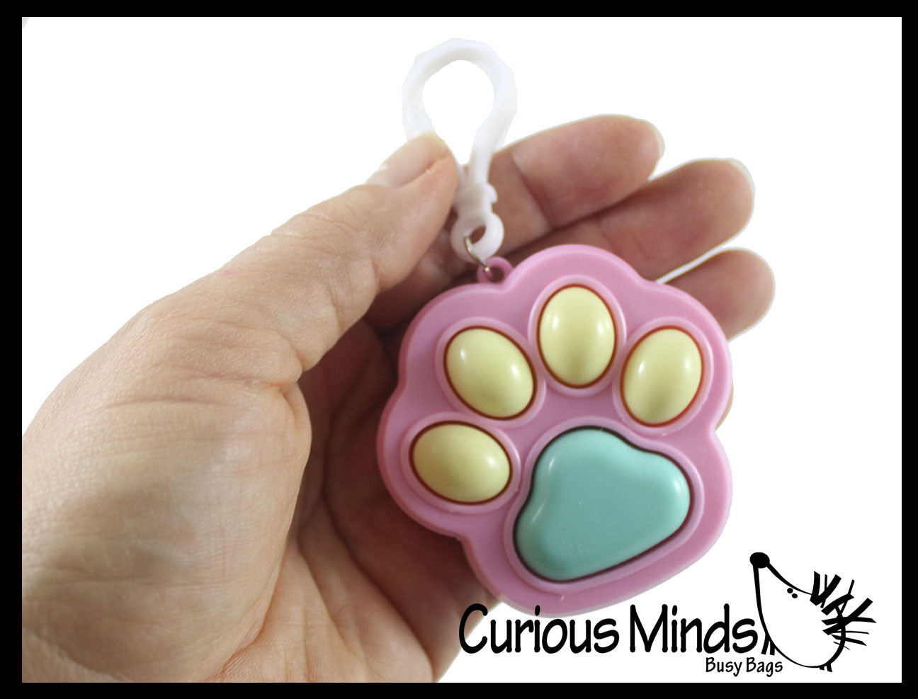 Paw Fidget Clicker Buttons Controller Cube Block - Hand Fidget - Anxie ...
