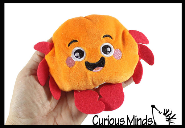 Plush Moving Sand Filled Fidget Toy - Sensory Stress Ball - Unique Fee ...