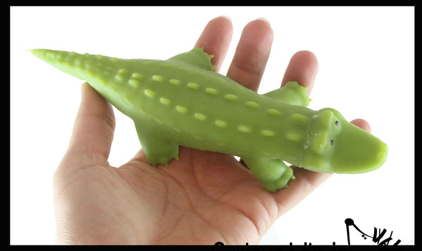 Alligator Puffer Ball - Air Filled Sensory Therapy Fidget Stress Balls ...