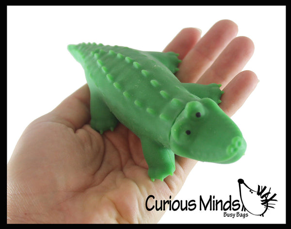 Alligator Puffer Ball - Air Filled Sensory Therapy Fidget Stress Balls ...